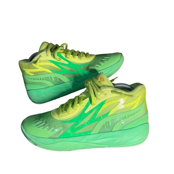Puma | Shoes | Puma Mb2 Lamelo Ball Nickelodeon Slime Size 65 | Poshmark